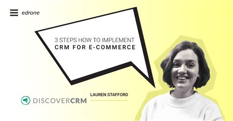 Three Steps Towards A Smooth Crm Implementation For E Commerce Edrone