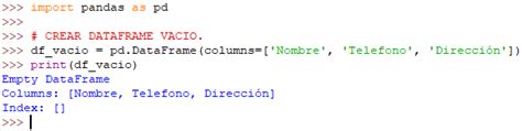 CreaciÓn Consulta Y OrganizaciÓn De Dataframes Con Python Y ‘pandas