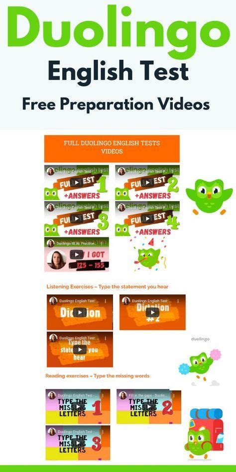 Duolingo English Test Videos Free Preparation