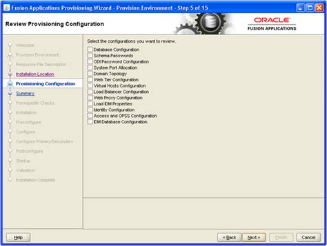 Oracle Fusion Applications Installation Provision An Applications Environment Ora Training Blog