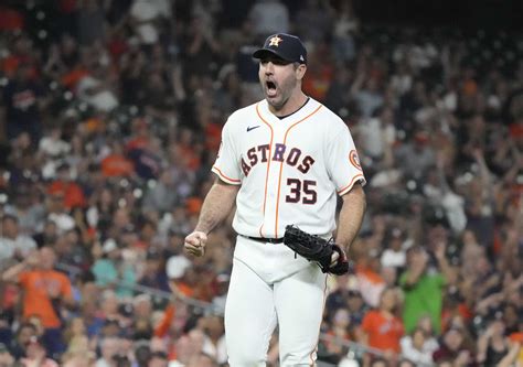 Astros Justin Verlanders Competition For Al Cy Young Award