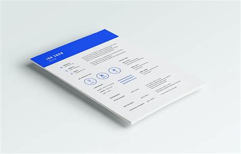 Free Cv Template Feeling Blue Cv Template Free Cv Template