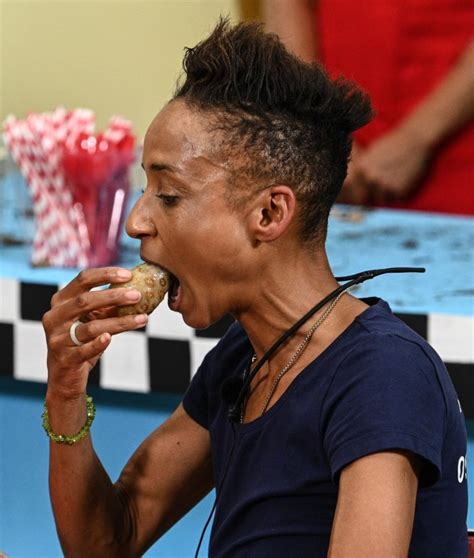 Im A Celebrity Adele Roberts Gags On Camel Anus And Vomit Fruit