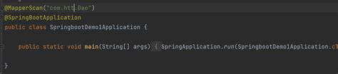 Springboot整合mybatis配置总结 笨拙的向前 博客园