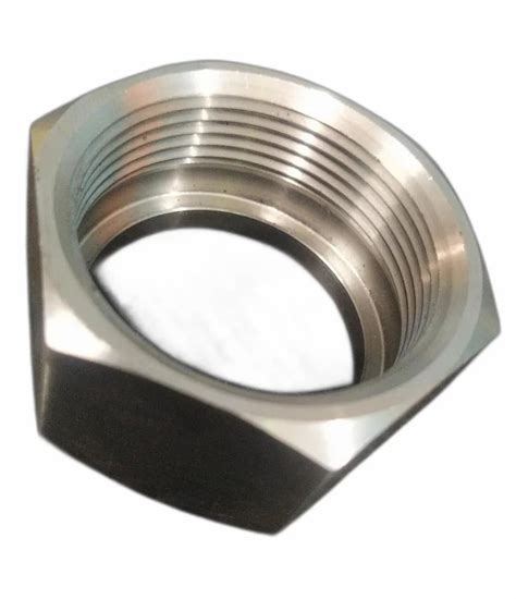 Hexagonal Broaching Stainless Steel Nut Size 1 Inch Thickness 3 Mm At 350 Piece In Chennai