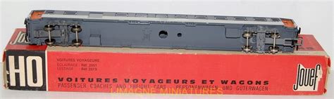 H6 109 JOUEF VOITURE VOYAGEURS CORAIL 2CL MIXTE FOURGON SNCF H6 109