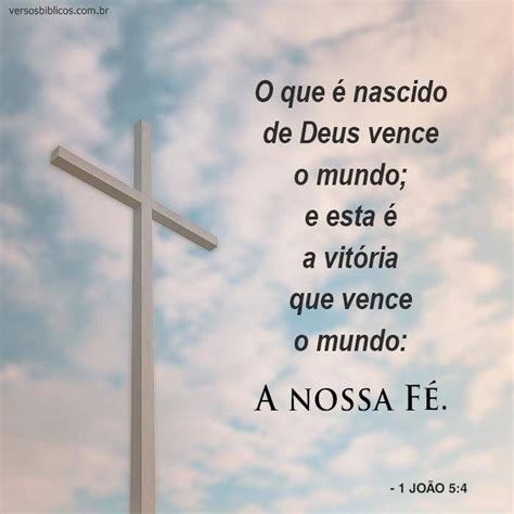 Nossa Fé é nossa Vitória Versículos Bíblicos Versículos do dia