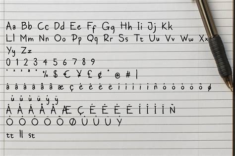 Corethan Simple Handwriting Font