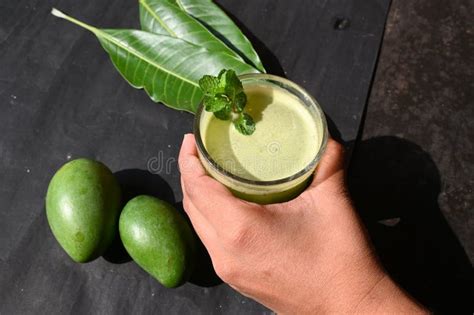 Raw Mango Juice Stock Image Image Of Healthy Kairi 279660481
