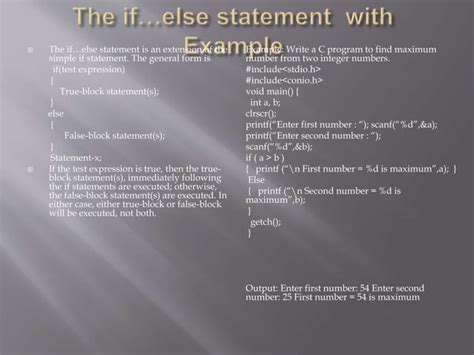 C Programming Decision Making Looping Ppt