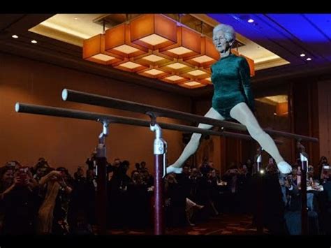 Worlds Oldest Gymnast Johanna Quaas Performs Today