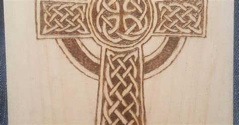 Celtic Cross Pyrography Album On Imgur