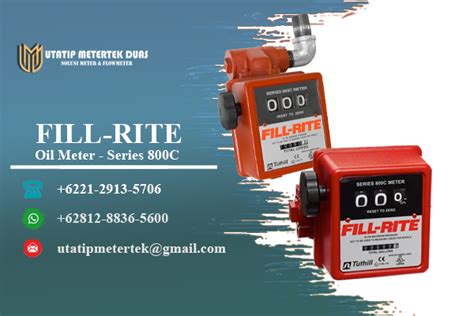 FLOW METER FILL RITE UTATIP METERTEK DUAS