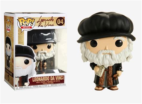 Funko POP Artists Leonardo DaVinci Bol