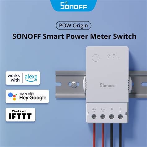 Sonoff Pow Origin A Updated Version Smart Wifi Power Meter Switch