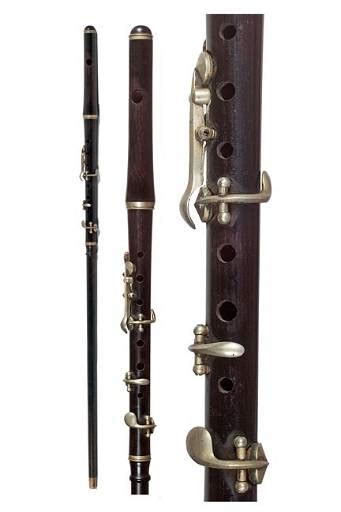 128 Flute Piccolo System Stick Circa Early 20th C