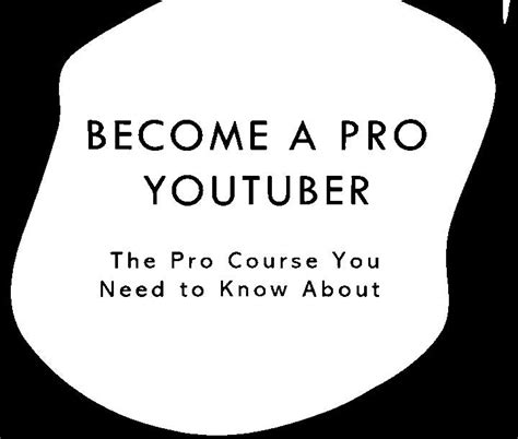 The Road To Youtube Success Profitable Niches And The Power Of The Youtuber Pro Course” By