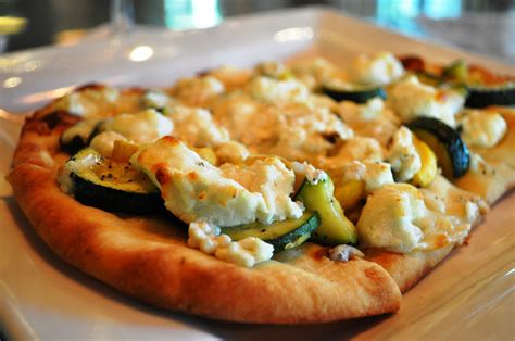 Pizzettes With Grilled Goat Cheese And Summer Vegetable Wine4food