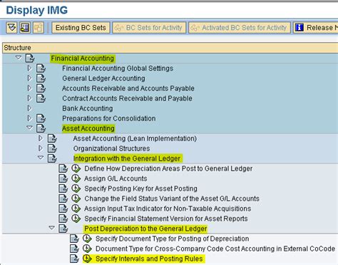 Sap Fico Module Learning Specify Intervals And Posting Rules