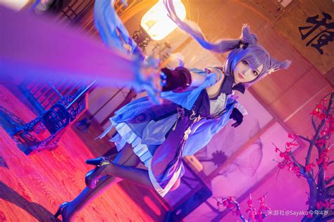 刻晴cosplay正片 原神社区 米游社
