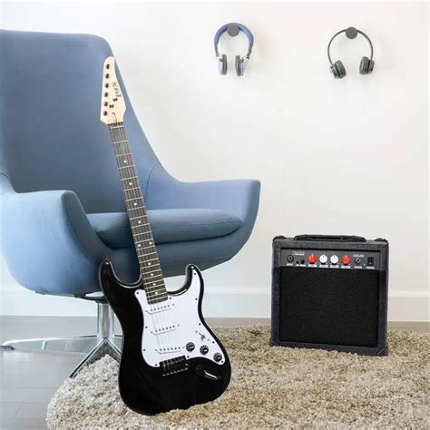 Lyxpro Electric Guitar Amp 20 Watt Guitar Amplifier With Built In