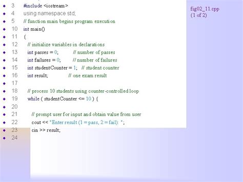 Control Structures Sequential Execution Statements Executed In Order