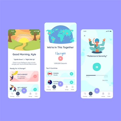 Mental Wellness Mobile App Ui Ux Design By Clyro Ui Ux Design Agency