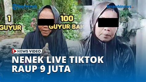 Tag Nenek Mandi Lumpur Pamer Sepmor Ninja Hasil Live Tiktok Pemilik