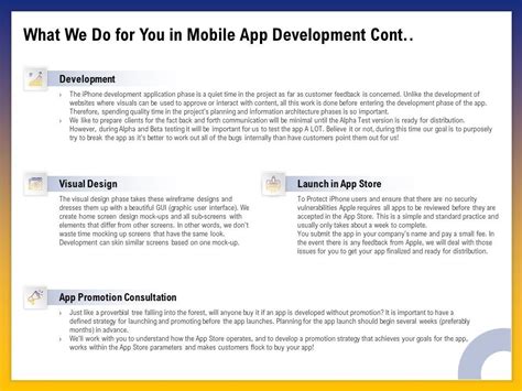 Phone Application Buildout What We Do For You In Mobile App Development