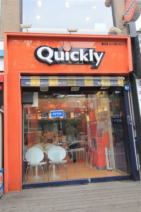 Quickly Restaurant In Seoul Editorial Photo Image Of Clothes Shopping 54236666