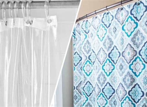 Shower Curtain Vs Liner Compared What S The Difference