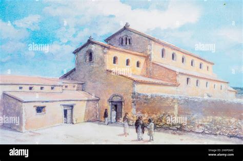 Hypothetical Reconstruction Of The Basilica Of Son Peretó Of
