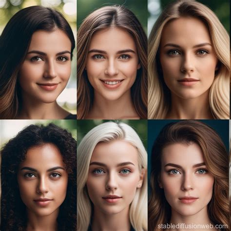 Various Female Age Groups Stable Diffusion Online