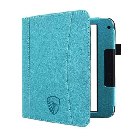 Kobo Libra Sleepcover Premium Etui liseuse numérique Petroleum Bleu marine Cdiscount