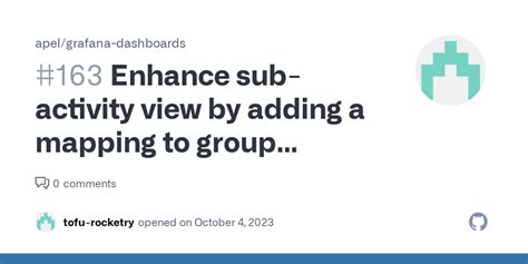 Enhance Sub Activity View By Adding A Mapping To Group Activties By