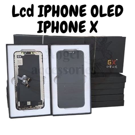 Jual LCD LAYAR DISPLAY OLED IPHONE X GX Shopee Indonesia