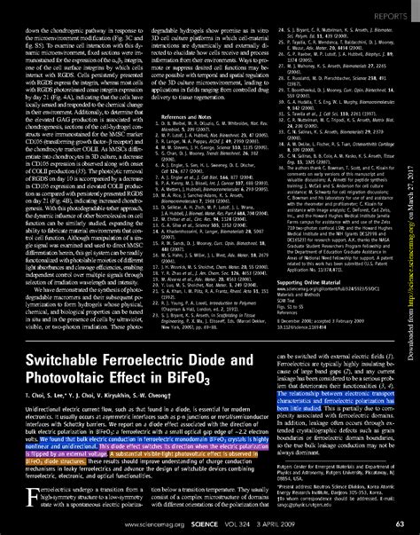 Solution 2009 Switchable Ferroelectric Diode And Photovoltaic Effect