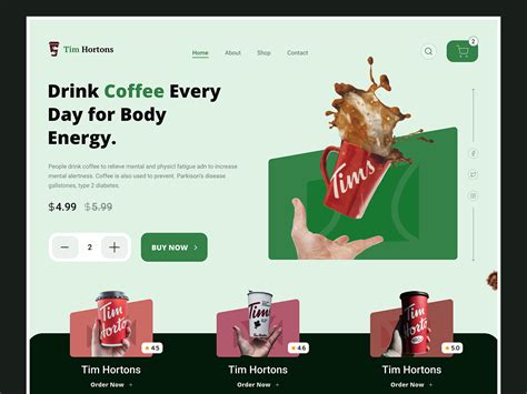 Product Header E Commerce Website On Behance