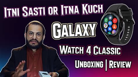 Samsung Galaxy Watch 4 Classic Clone Smartwatch Review Youtube
