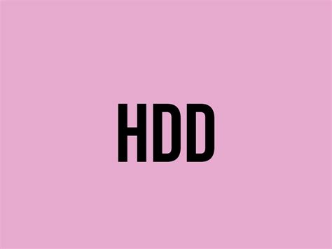What Does Hdd Mean Meaning Uses And More Fluentslang