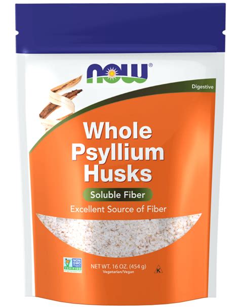 Psyllium Husks Whole Vegetarian 16 Oz Bulk Apothecary