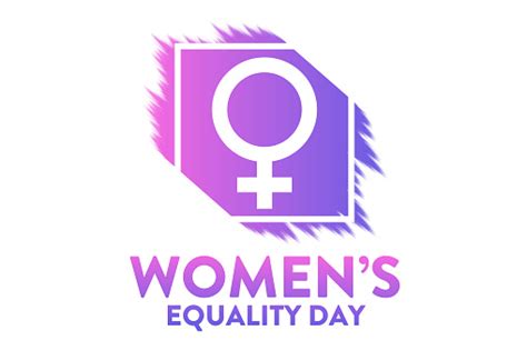 여성 평등의 날 8월 26일 휴일 개념 배경 배너 카드 텍스트 비문이있는 포스터에 대한 템플릿 벡터 Eps10 그림입니다 0명에