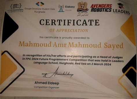 Mahmoud A On Linkedin Fpc2024 Robotics Innovation Techeducation