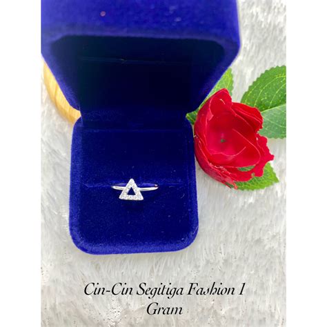 Jual Cin Cin Fashion Segitiga 1 Gram Shopee Indonesia