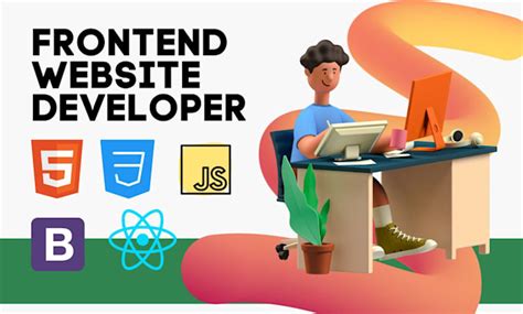 design your frontend using html css react and animations by anishkumar dev fiverr