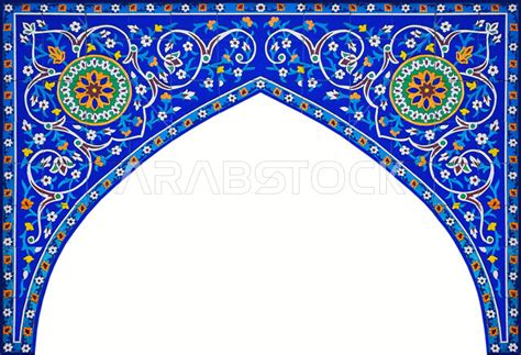 قالب تصميم إسلامي مزخرف، تصاميم ديكور ديني ديكورات وزخارف اسلاميه على