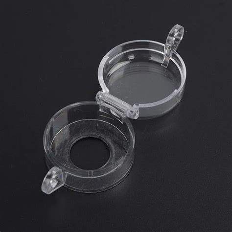 30mm Push Button Switch Emergency Stop Protective Cover Transparent Dust Cover Case X10 In