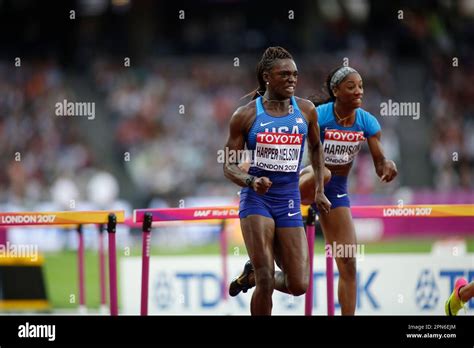 Dawn Harper Nelson Participating In The London 2017 World Athletics