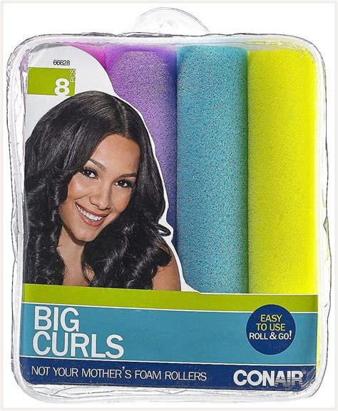 Conair Foam Rollers Jumbo Shirley Temple Foam Rollers Hair Hair Care