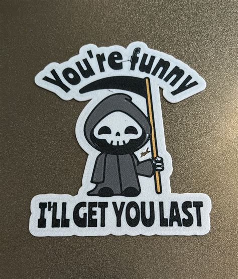 Cute Little Grim Reaper Magnet By J3d Design Makerworld